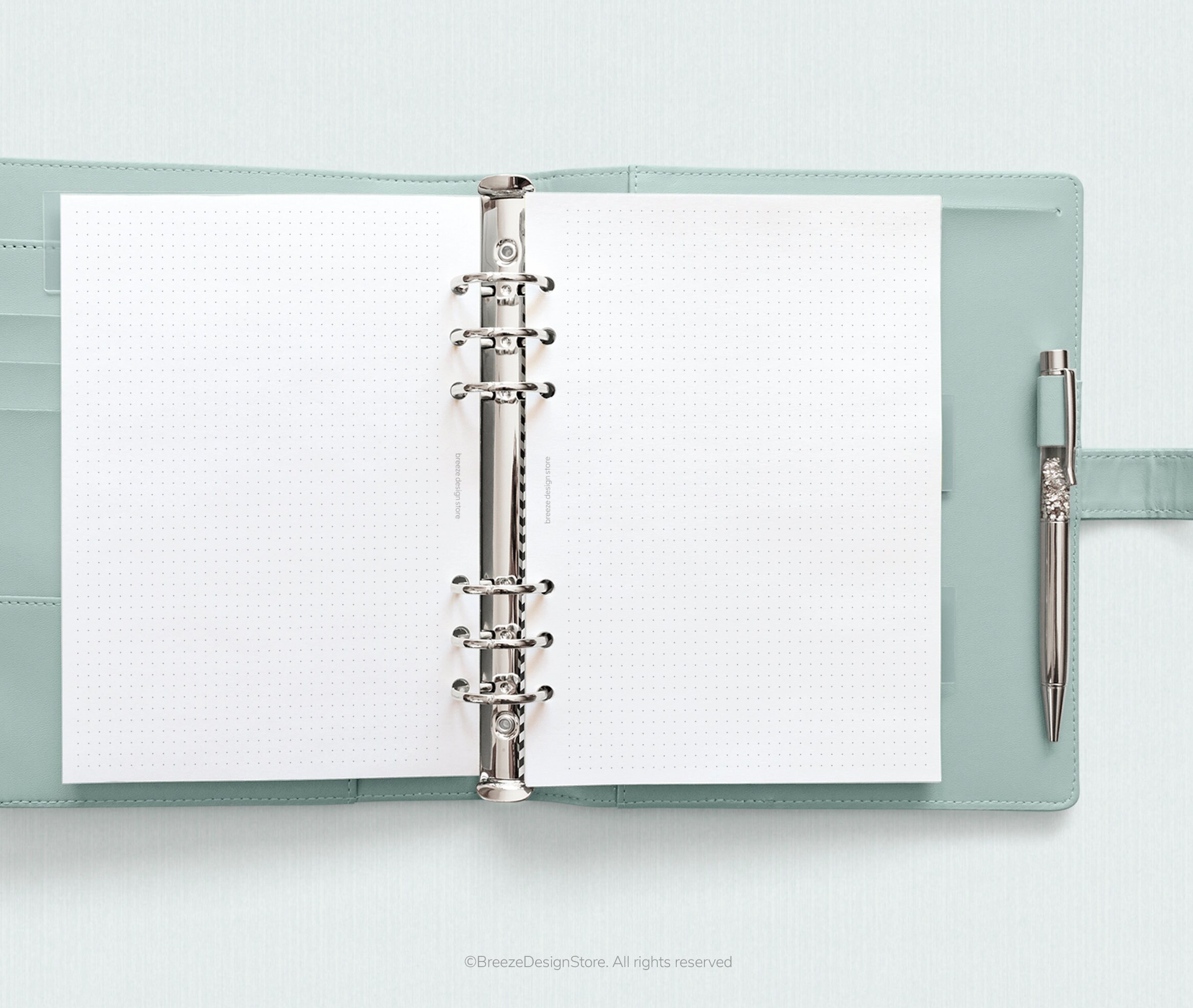 Dotted Note Paper Printable | Personal Wide Dotted Paper, Writing Paper ...
