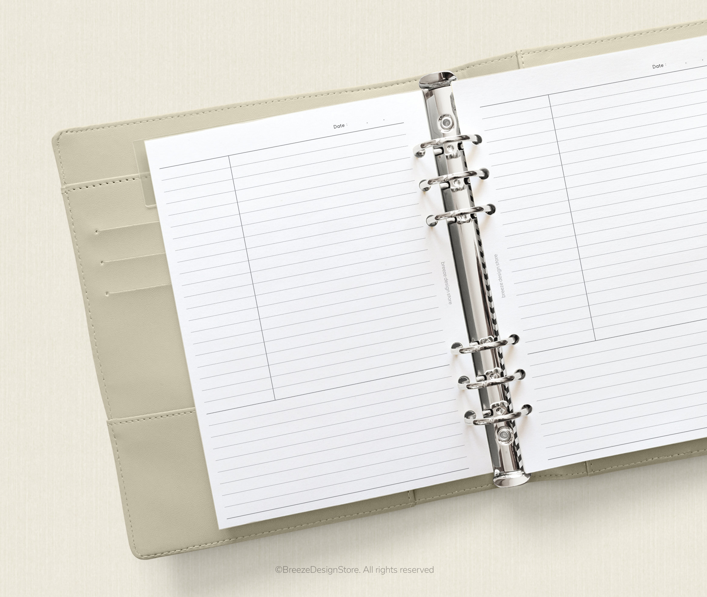 Cornell Note Paper Printable A5 Cornell Paper, Cornell Notes, Writing ...