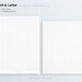 Grid Note Paper Printable A4 & Letter Grid Paper, Grid Notes, Writing ...