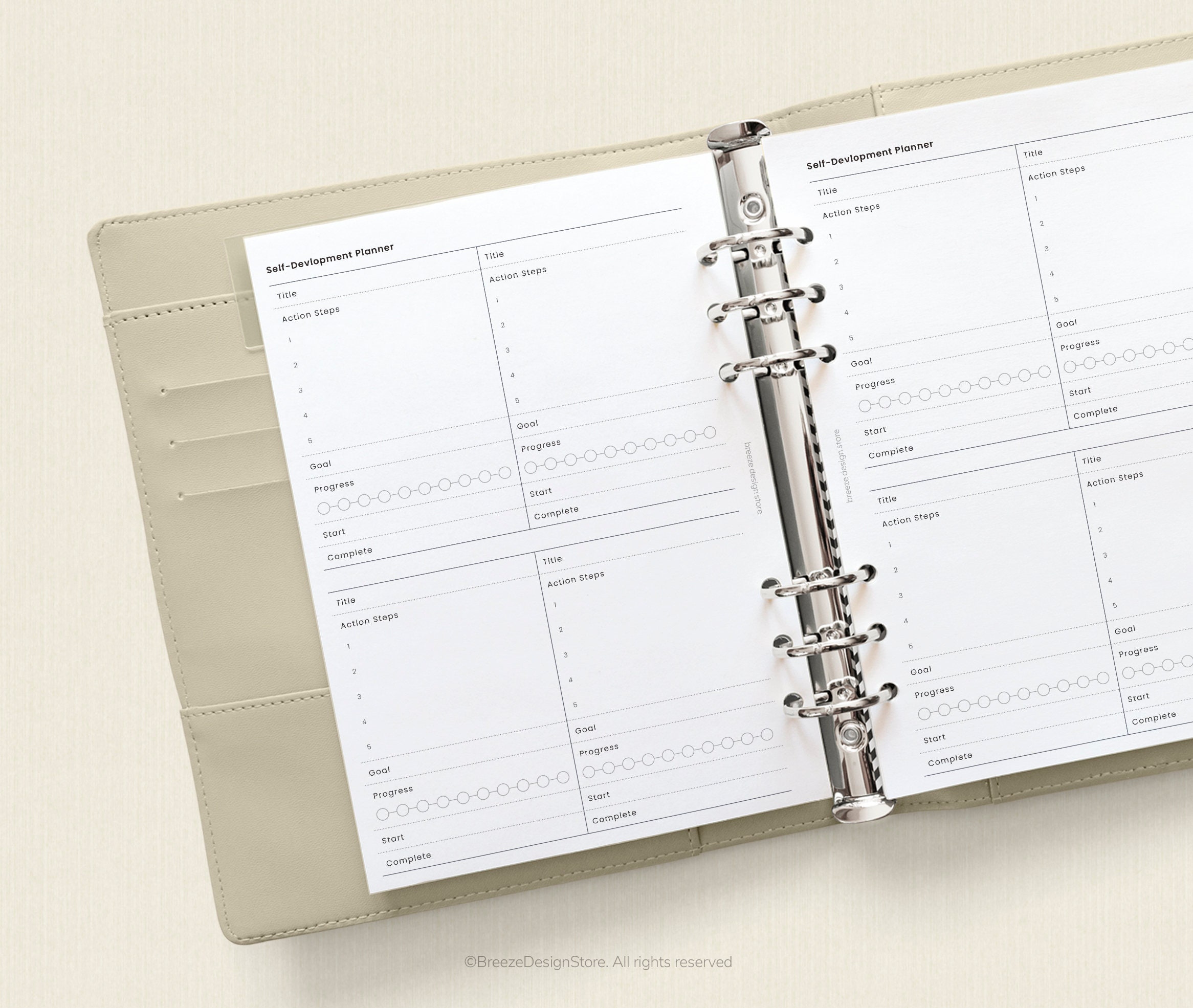 Self-development Planner Printable A5 Self-development Planner ...