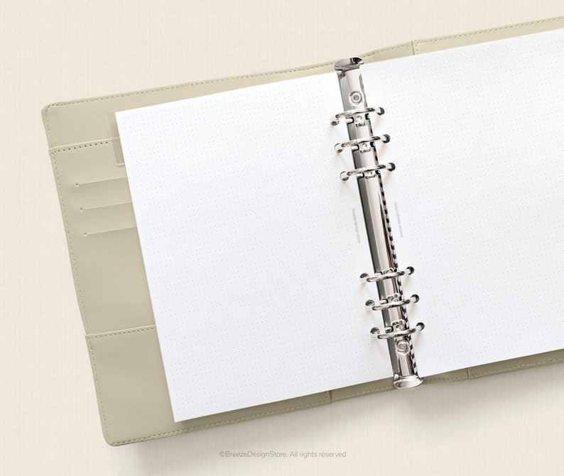 Dotted Note Paper Printable | A5 Dotted Paper, Dotted Notes, Writing ...