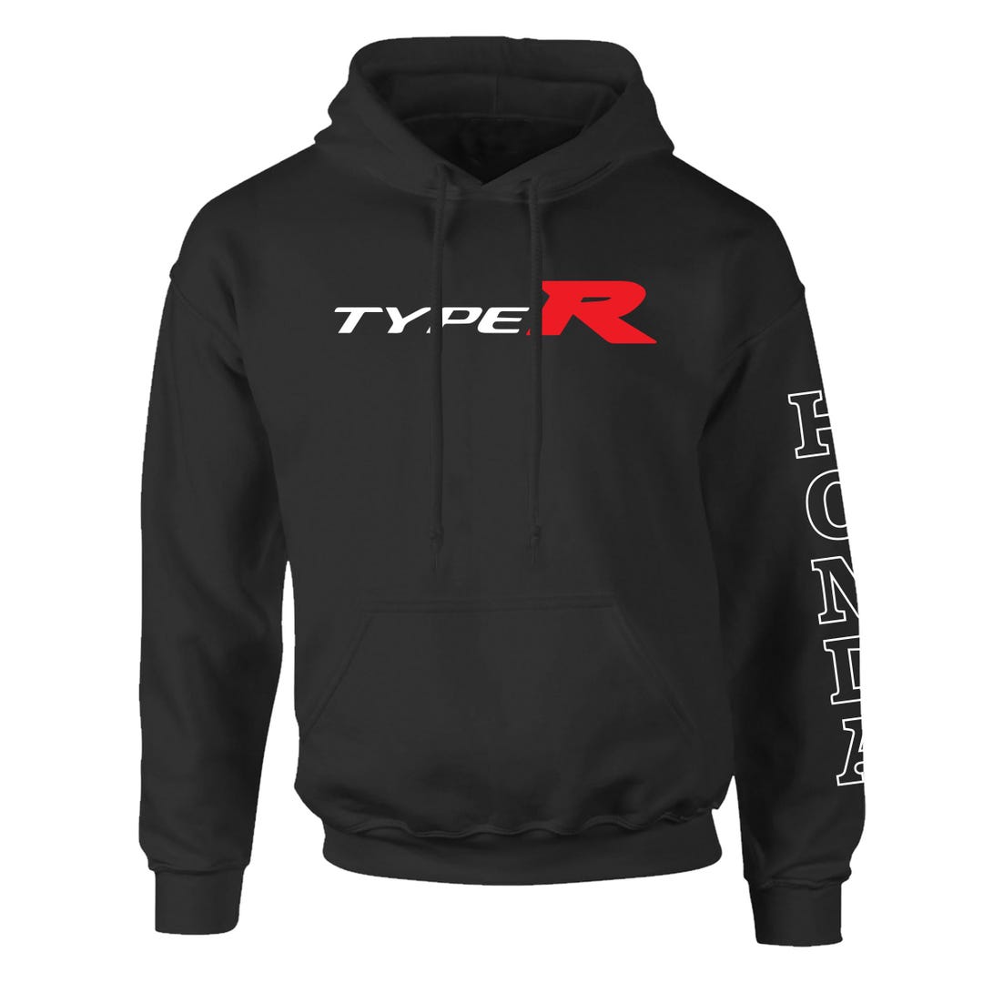 Type R, Civic Hon. Car Racing, Turbo, Black Hoodie - Etsy