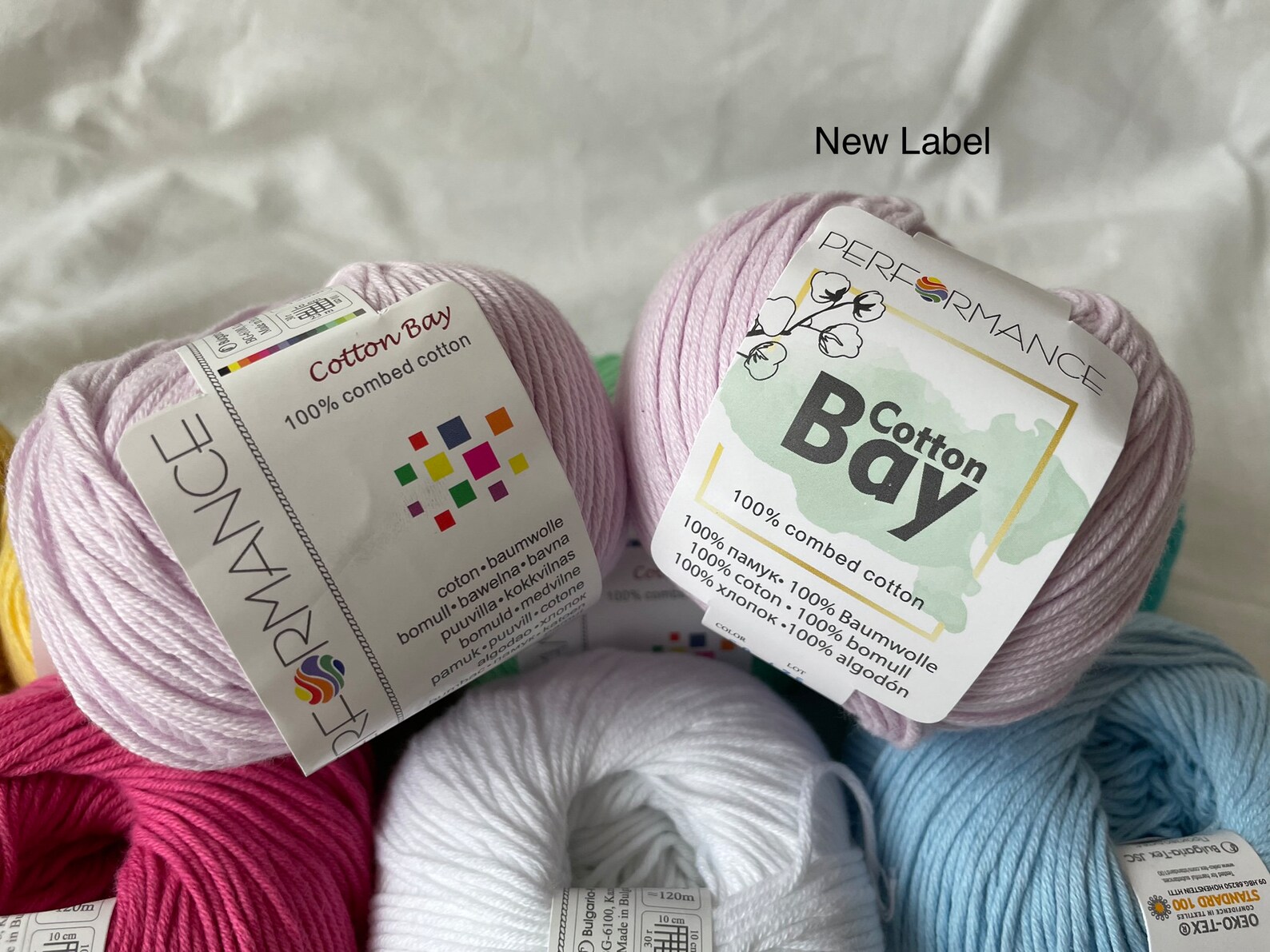 PERFORMANCE Cotton Bay Combed Cotton 100% Cotton 50g - Etsy