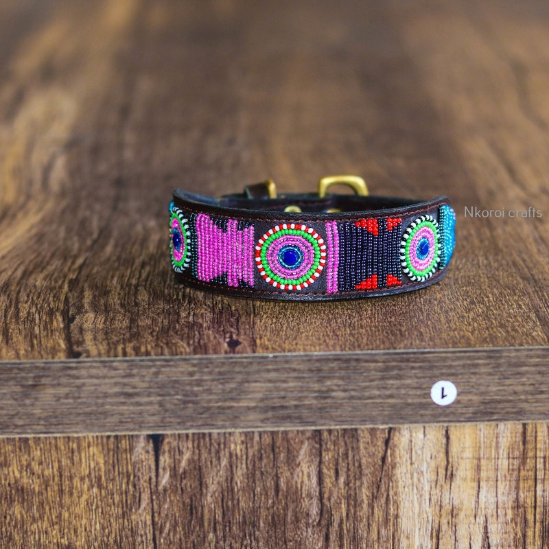 Beaded Dog Collar - Etsy