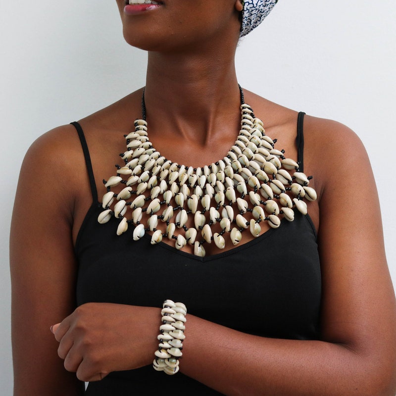 Cowrie Necklace - Etsy