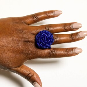 African Beaded Ring, African Beaded Jewelry, Maasai Beaded Rings ...
