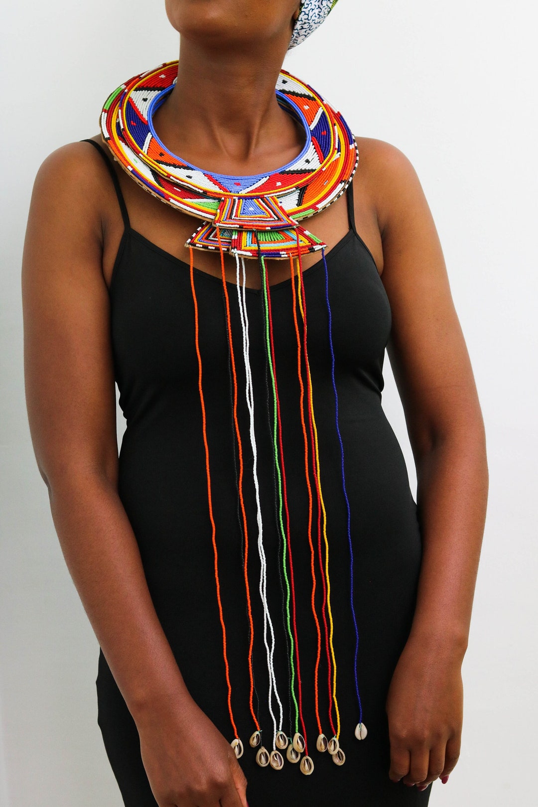 Maasai Wedding Necklaces, Maasai Ceremonial Necklace, African Beaded ...
