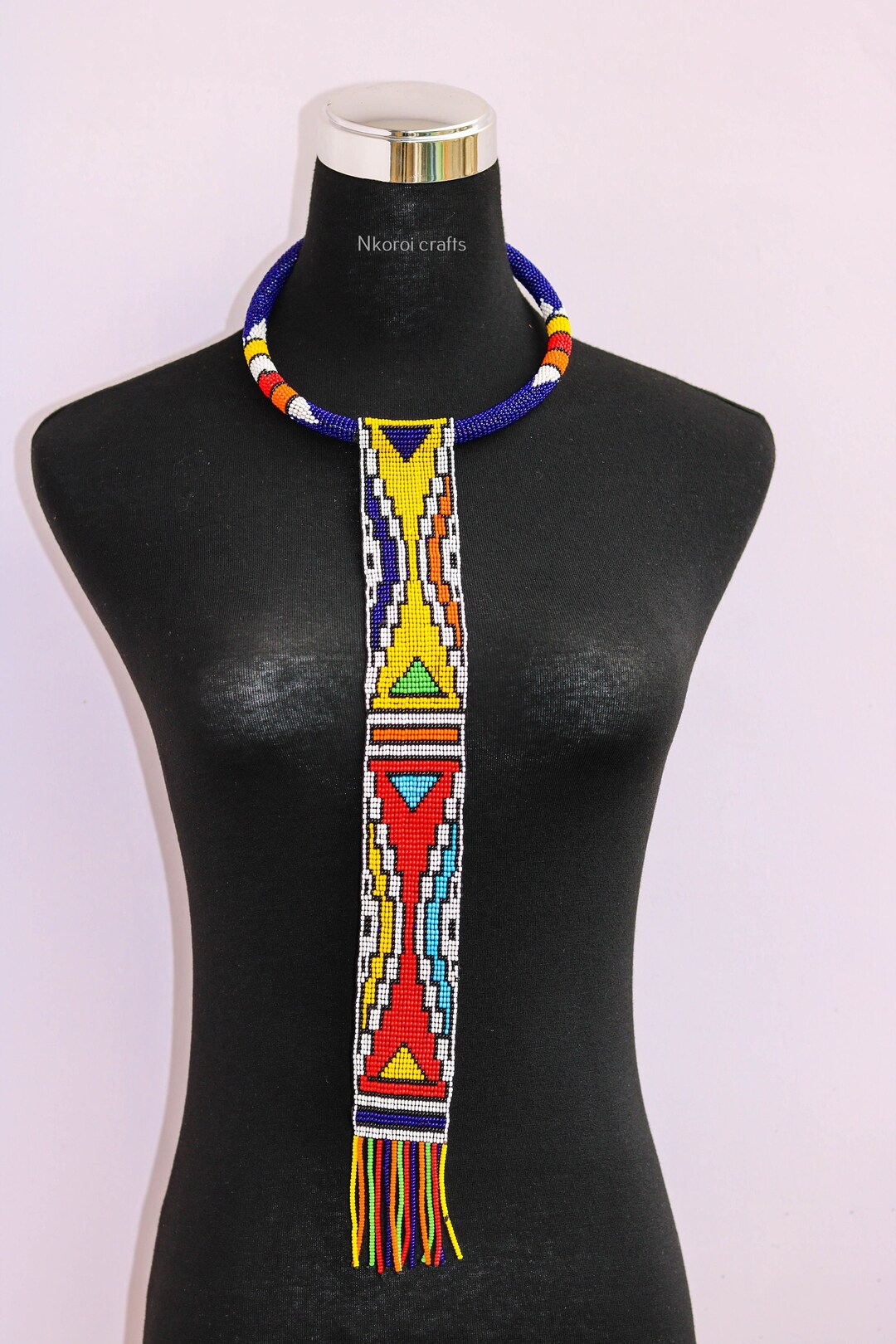 African Beaded Necklaces For Women Zulu Necklace Beaded Women Jewelry