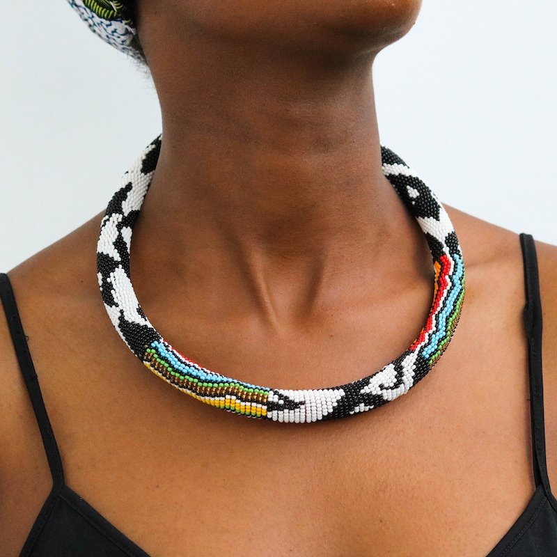 African Rope Necklace - Etsy