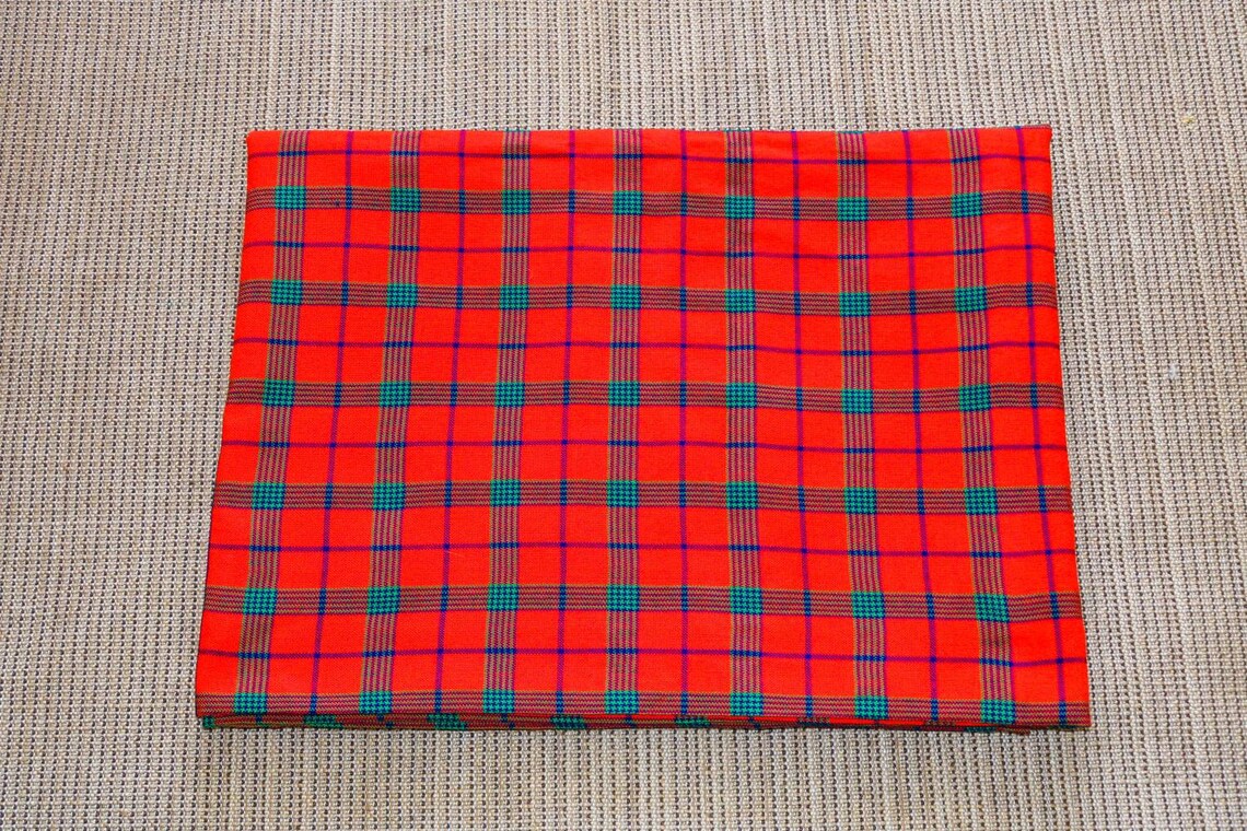 African Maasai Shuka Maasai Fabrics Kenyan Kikoy African - Etsy