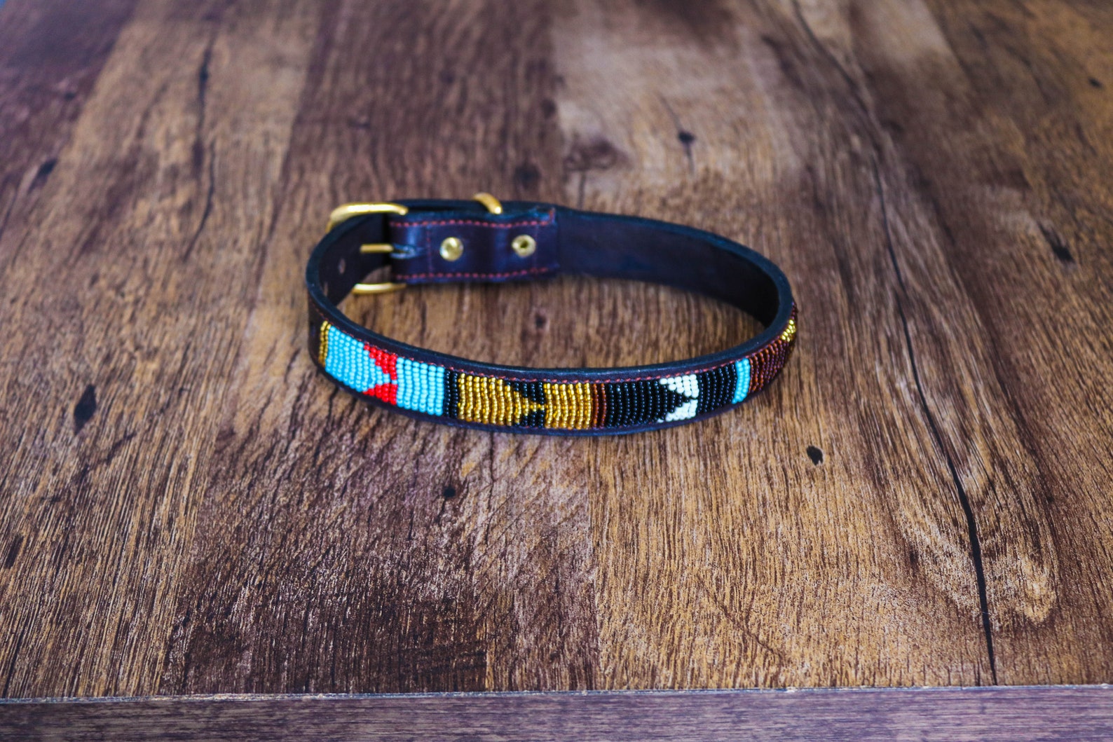 Beaded Dog Collar African Collar Handmade Collar Maasai - Etsy
