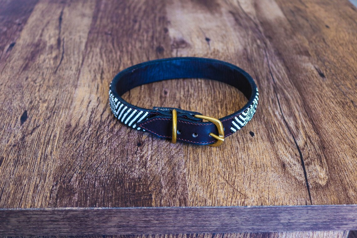 Beaded Dog Collar African Collar Handmade Collar Maasai | Etsy