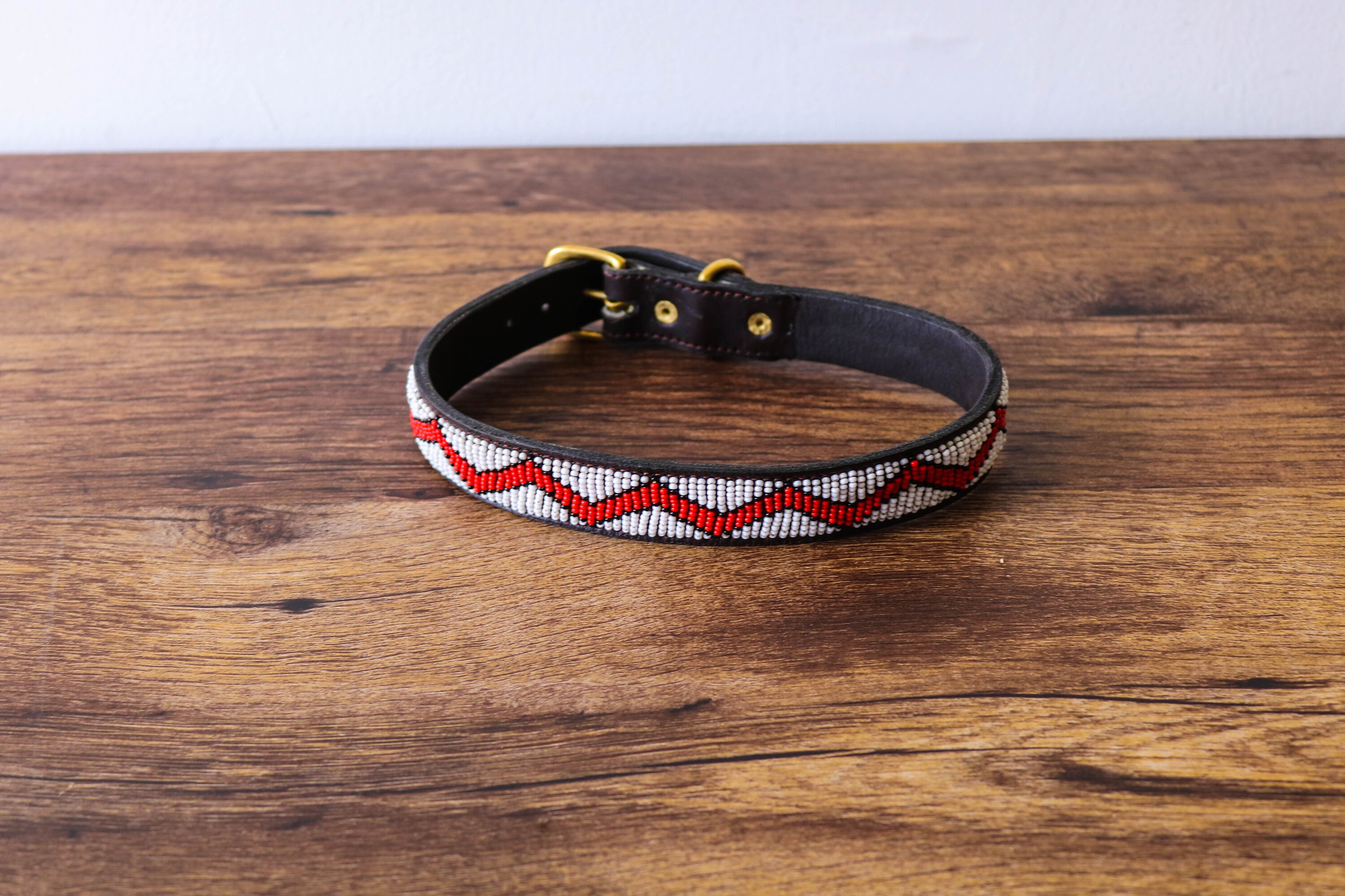 Maasai Beaded Collar African Dog Collar Handmade Collar - Etsy UK