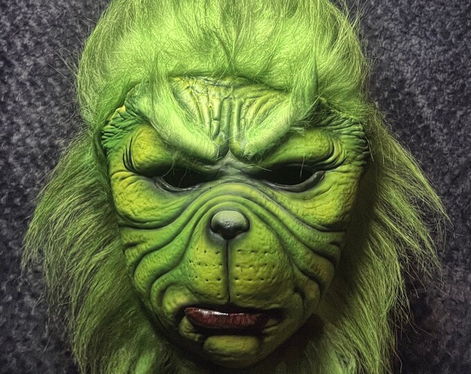 Grinch Mask - Etsy