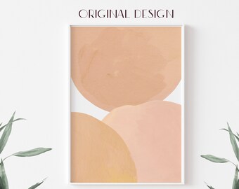 Peach Color Wall Decor - Etsy