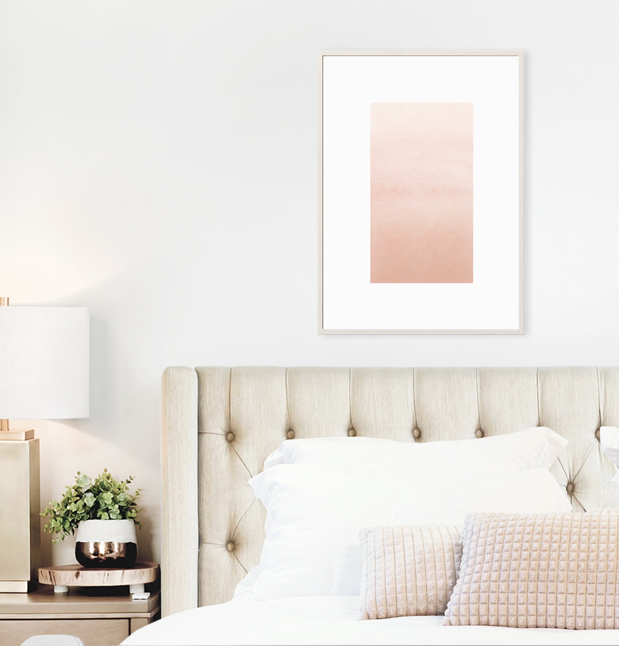 Watercolor Pastel Peach Color Art Printable Prints Wall Art - Etsy UK