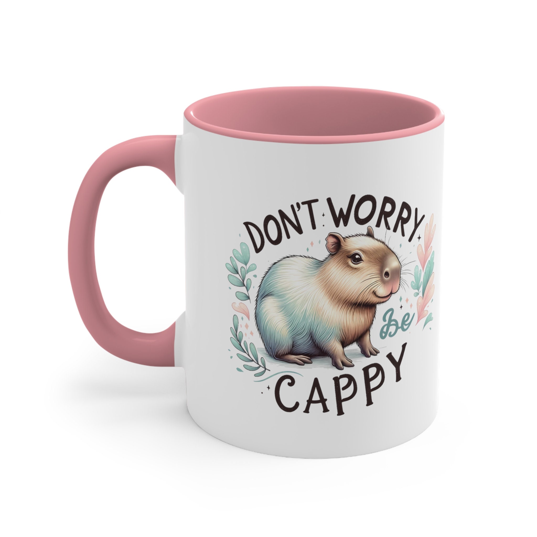 Capybara Coffee Mug, Ceramic 11 Oz, Funny Capybara, Capybara Meme Mug ...