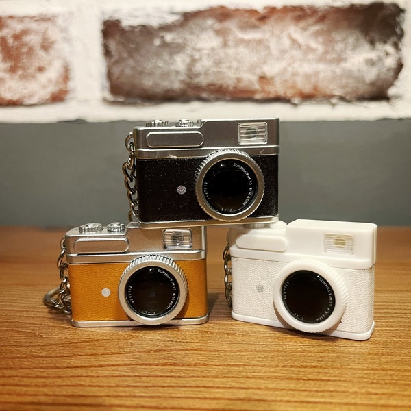 Camera Keychain - Etsy