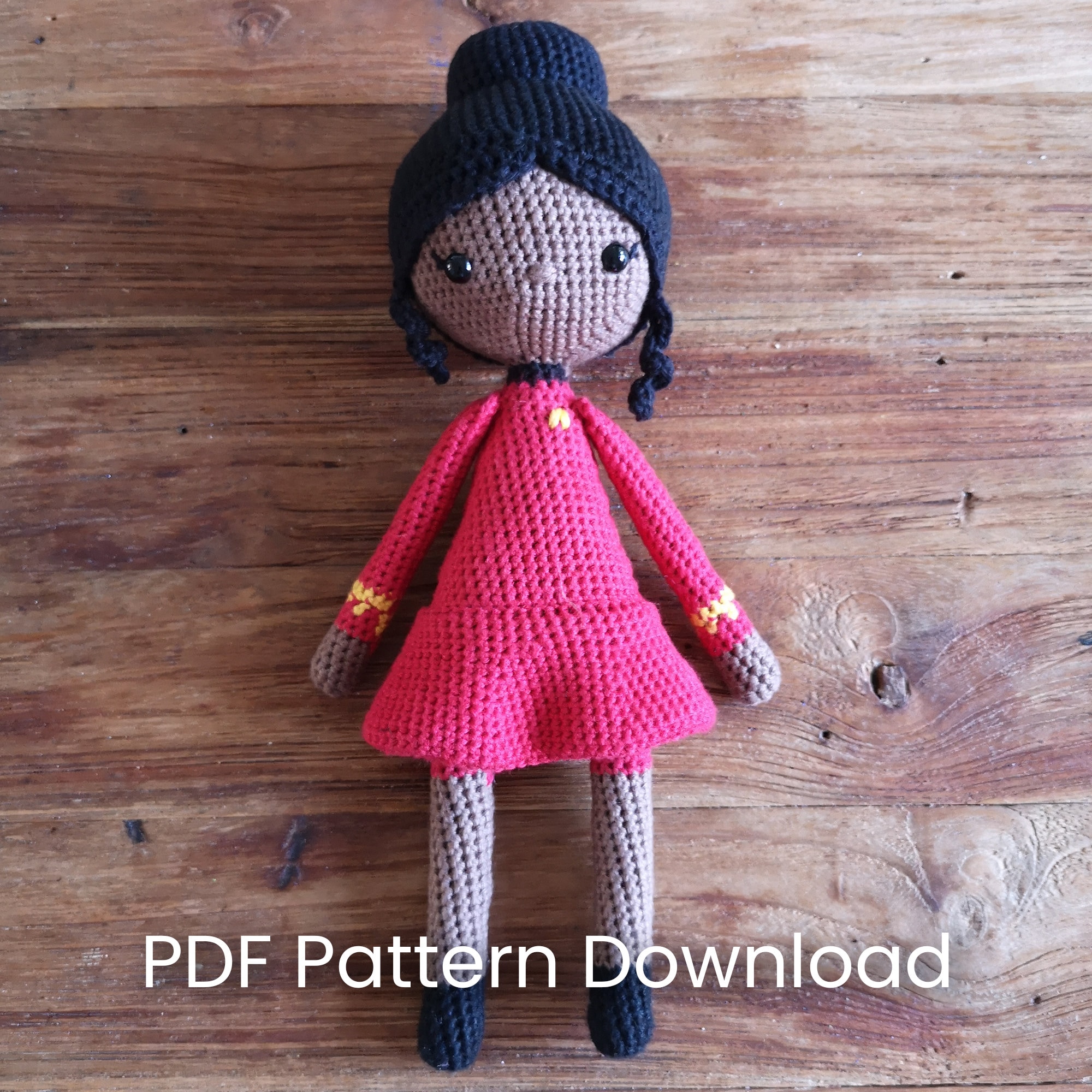 Uhura Star Trek Amigurumi Doll Crochet PATTERN Download | Etsy