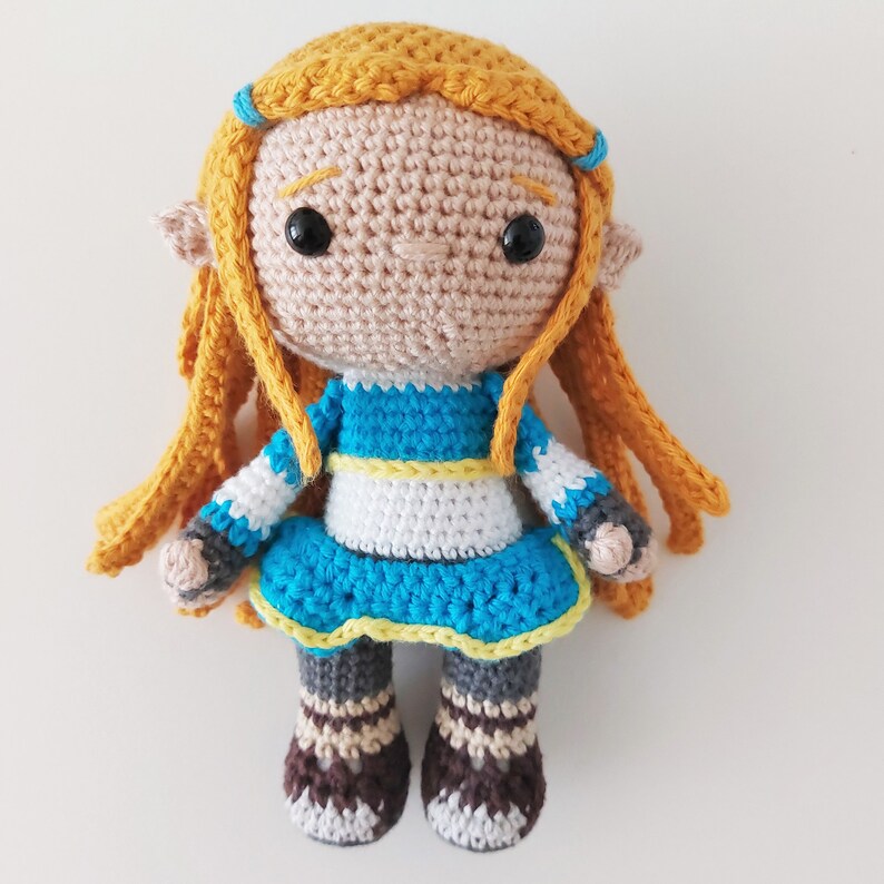 Princess Zelda | Crochet *PATTERN* Download | Amigurumi Doll | Breath ...