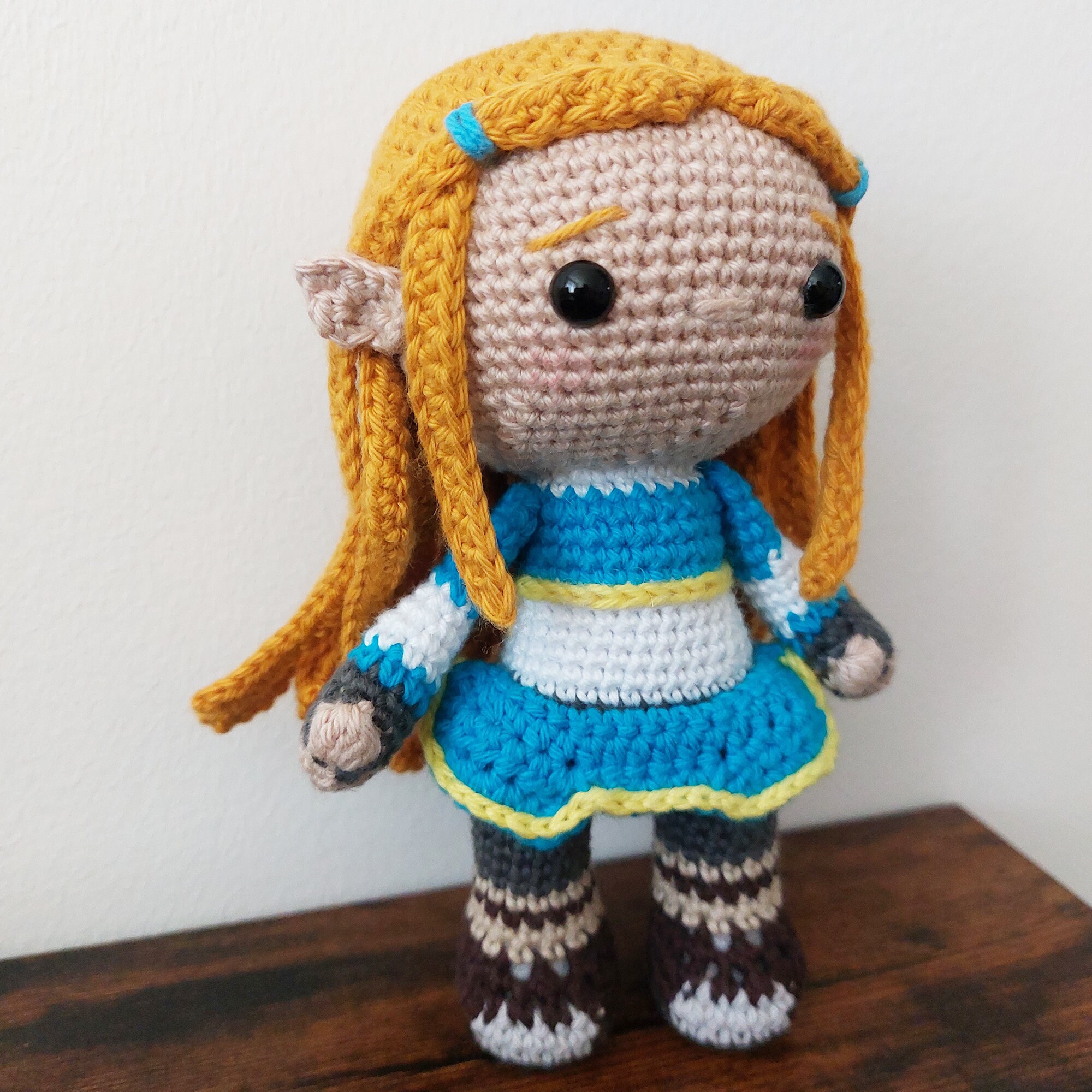 Princess Zelda Crochet PATTERN Download Amigurumi Doll - Etsy
