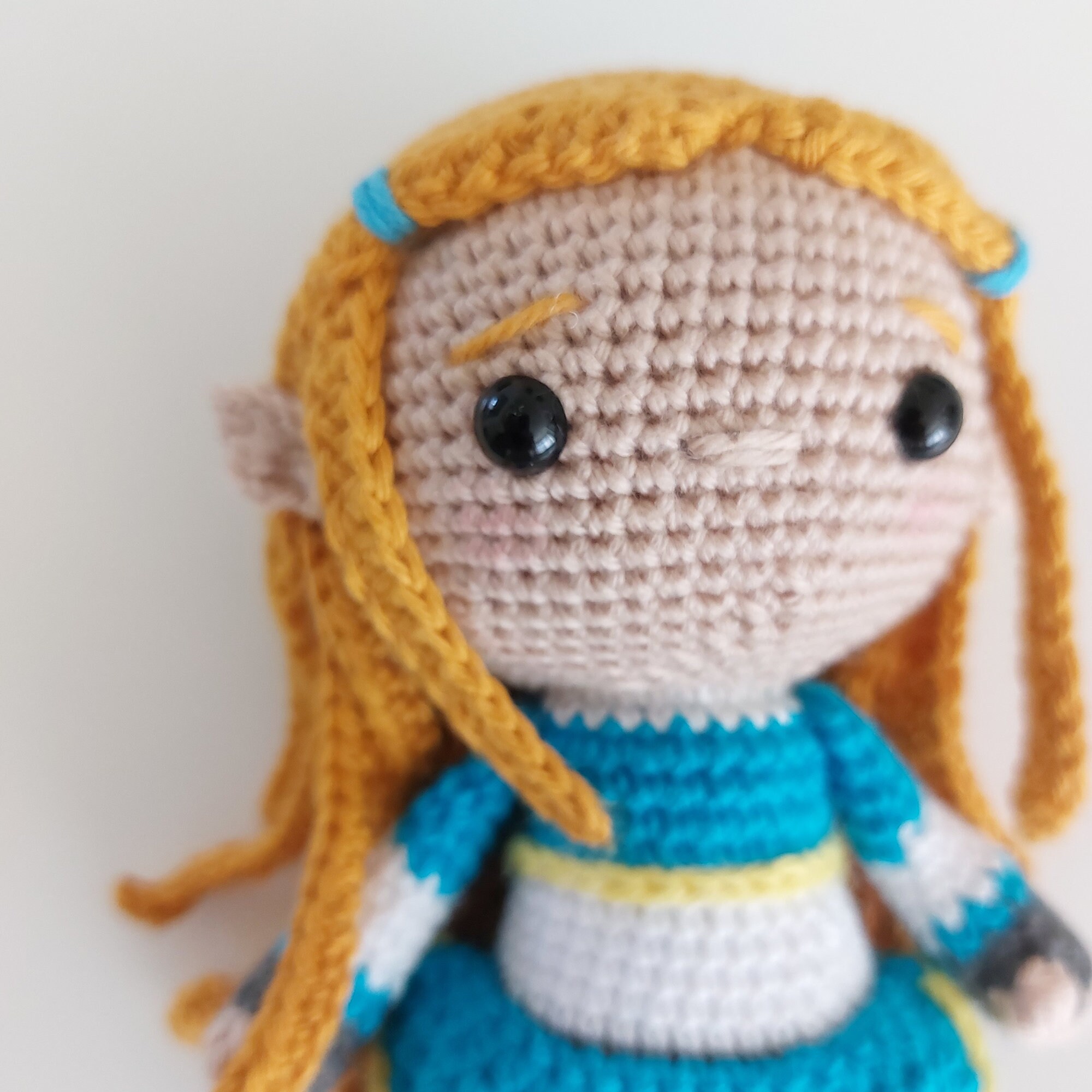 Princess Zelda Crochet PATTERN Download Amigurumi Doll - Etsy
