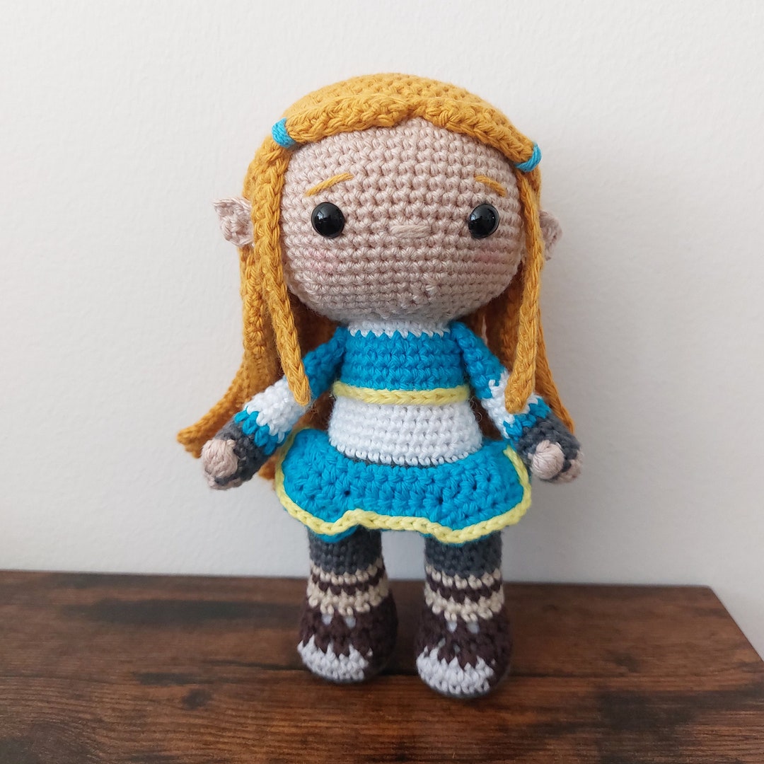 Princess Zelda | Crochet *PATTERN* Download | Amigurumi Doll | Breath ...