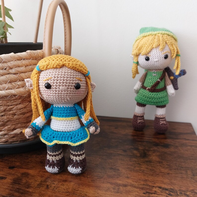 Princess Zelda | Crochet *PATTERN* Download | Amigurumi Doll | Breath ...