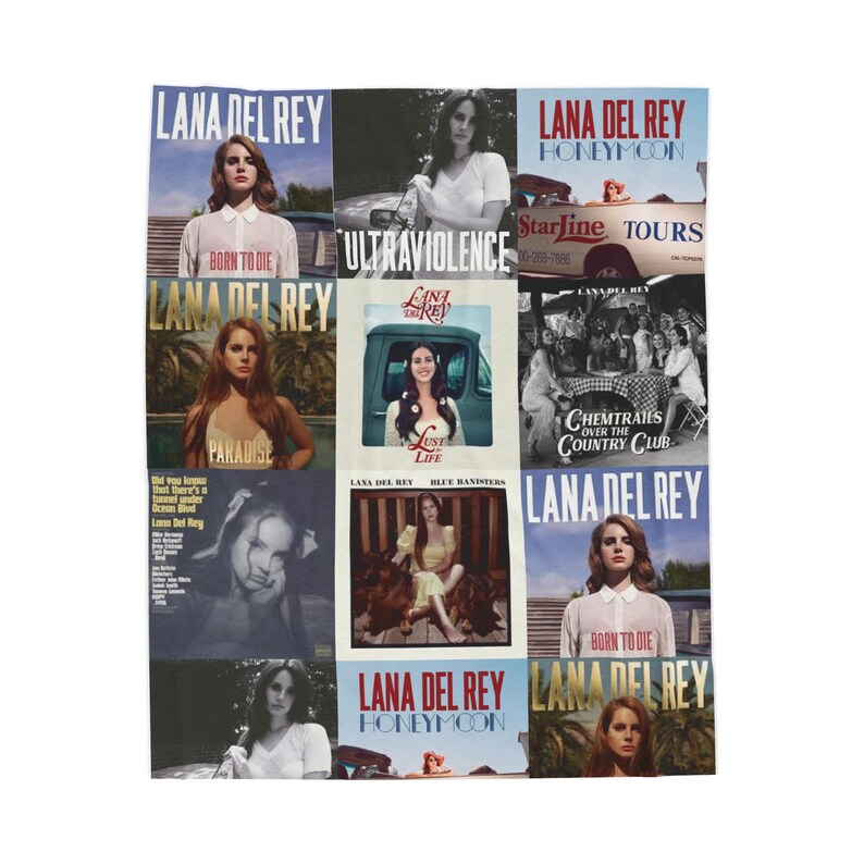 Lana Del Rey Album Cover Plush Blanket - Etsy