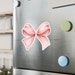 Coquette Pink Bow Sticker - Etsy