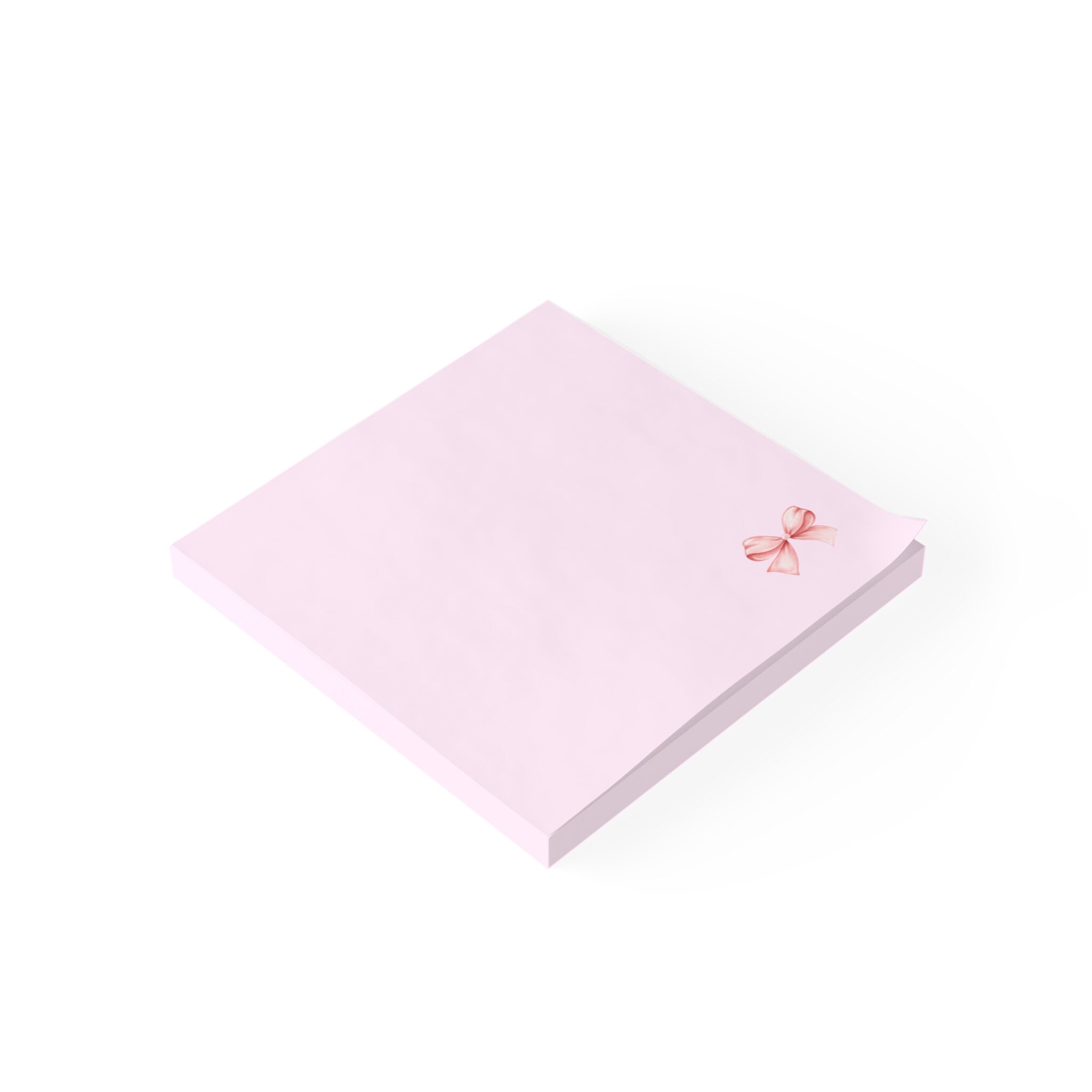 Pink Bow Post-it® Note Pads - Etsy
