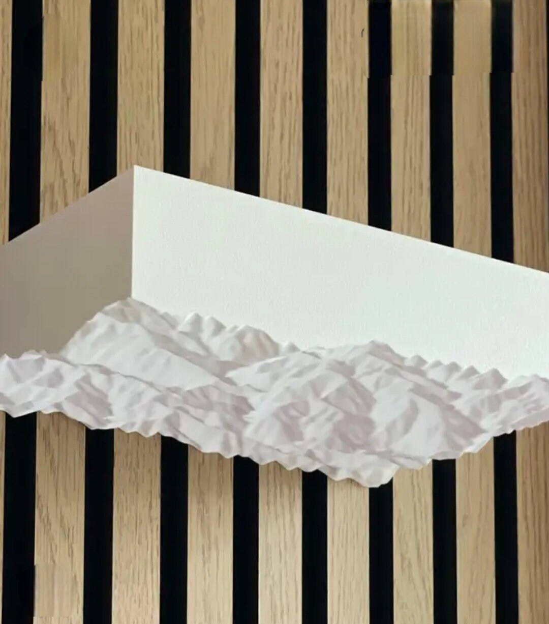Iceberg Shelf With Hidden Storage Modern Floating Shelf With Secret ...