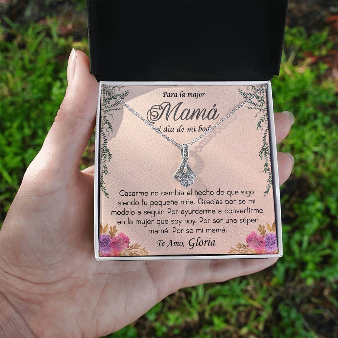Spanish Gifts for Mama, Mother of the Bride Wedding Gift, Regalo Para ...