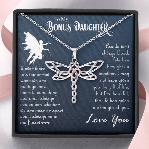 Unbiological Daughter Necklace T For Adopted Daughter Etsy