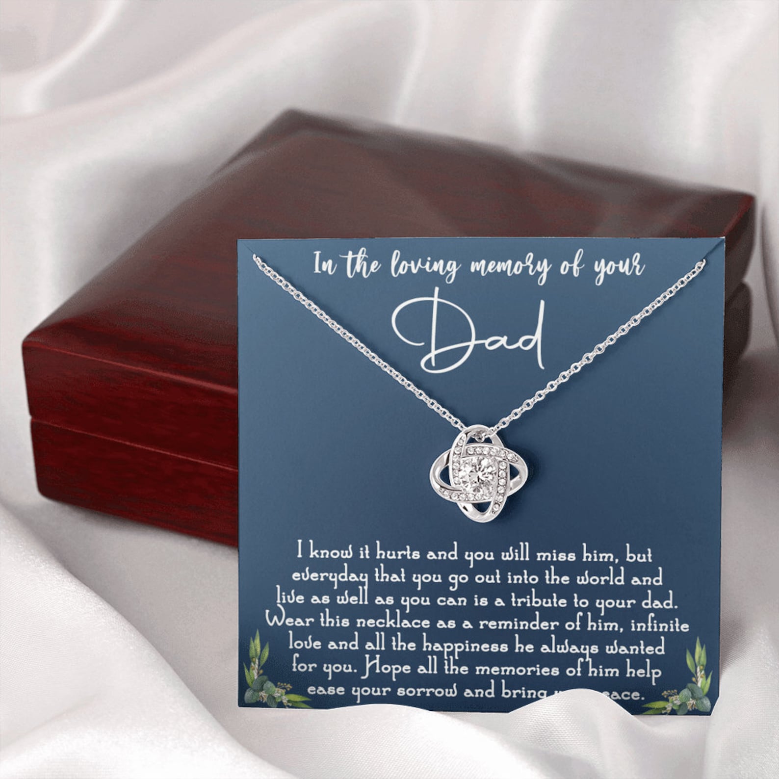 Fathers Day Memorial Gift, Bereavement Gift, Loss of Dad Sympathy Gift ...
