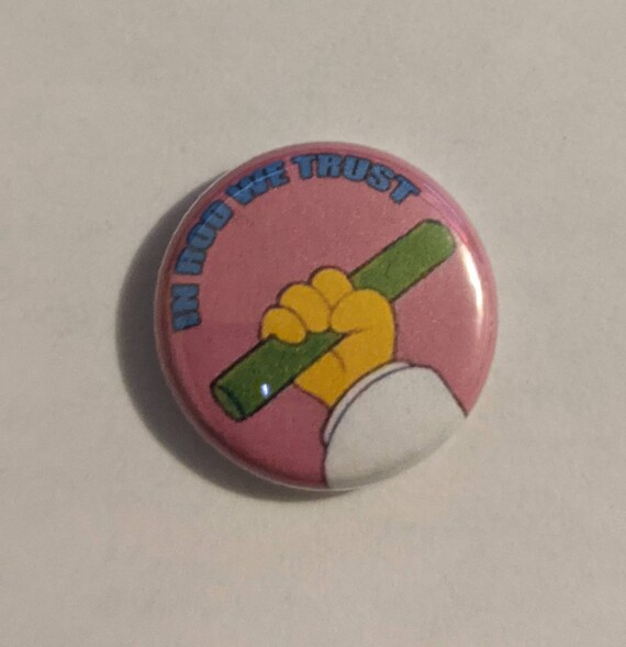 1 The Simpsons Inanimate Carbon Rod In Rod We Trust | Etsy