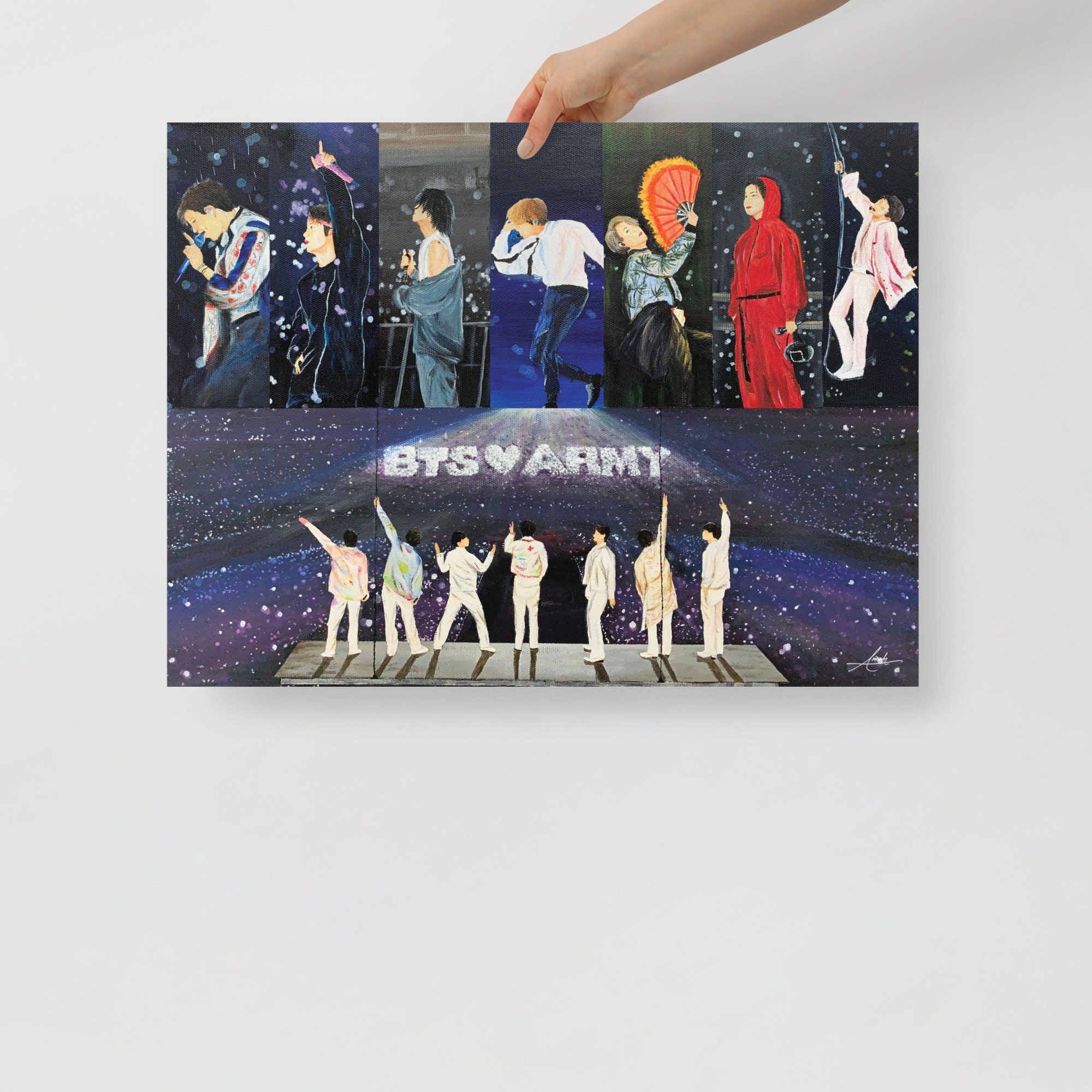 Art Print BORAHAE BTS Concert Fan Art Print Bts Wall Art for - Etsy