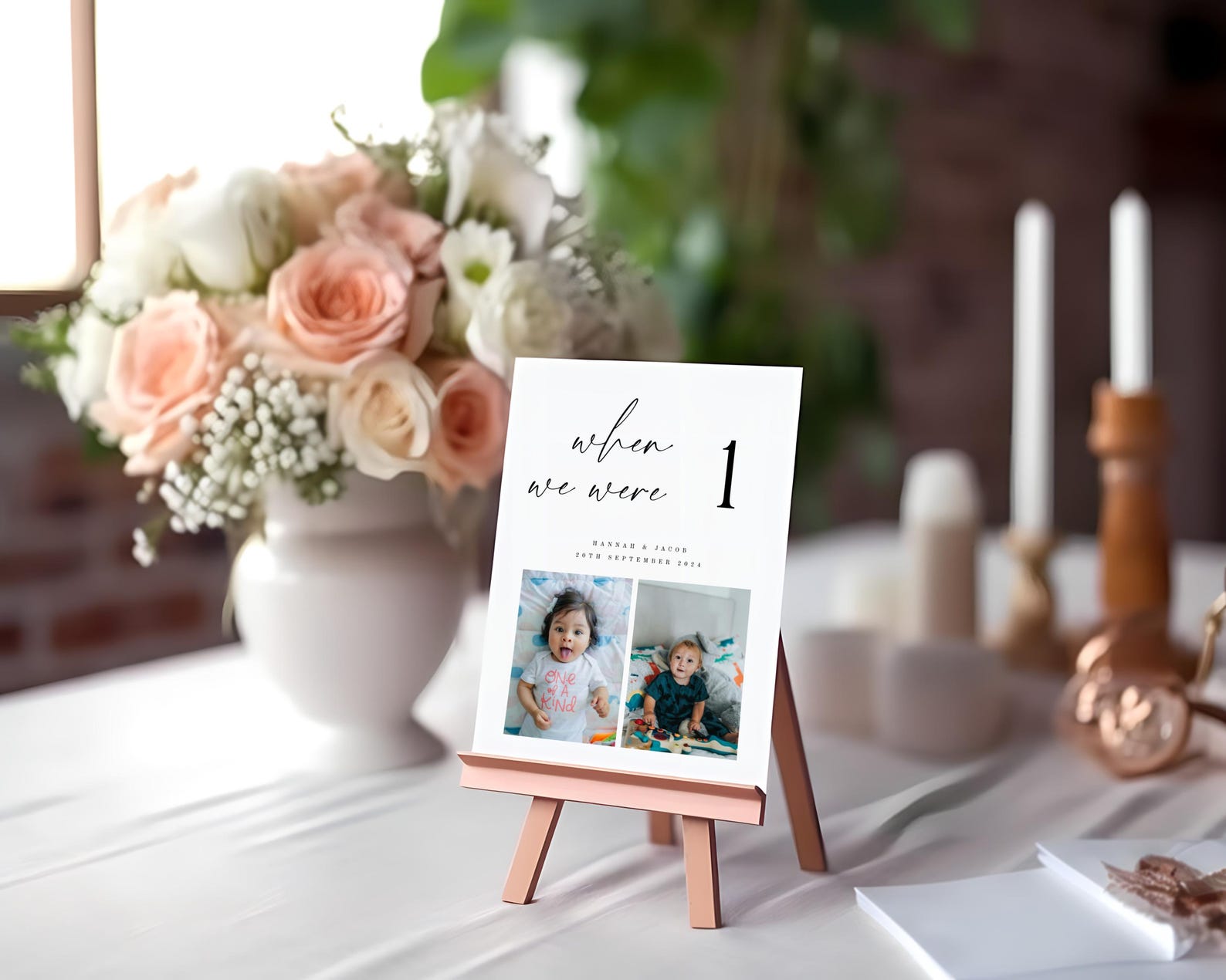 When We Were Age Table Numbers, Childhood Ages Table Numbers ...