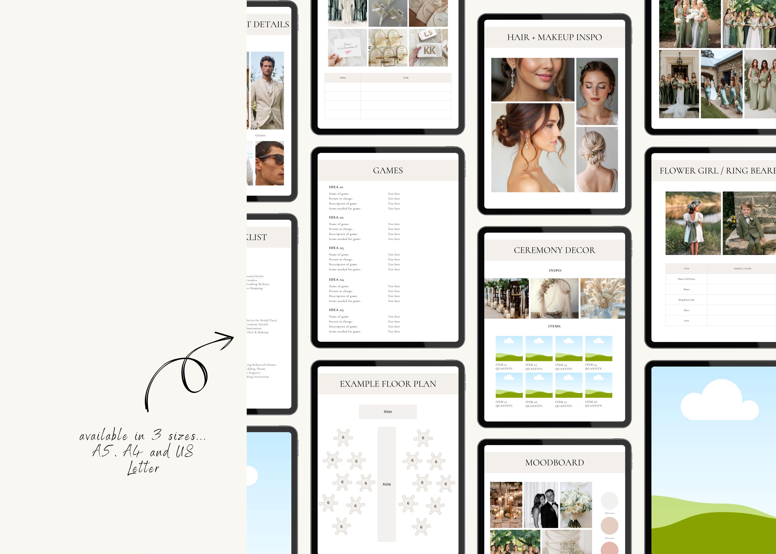 The Ultimate Wedding Day Planner, Template for Wedding Binder, Wedding ...