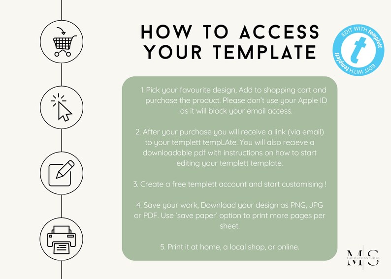 Minimal Calligraphy Name Card Template With Dietery Requirement Icons ...