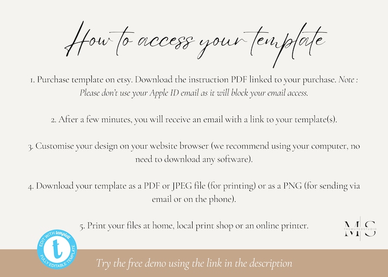 Minimalist Wedding Menu Template, Elegant Script Wedding Dinner Menu ...