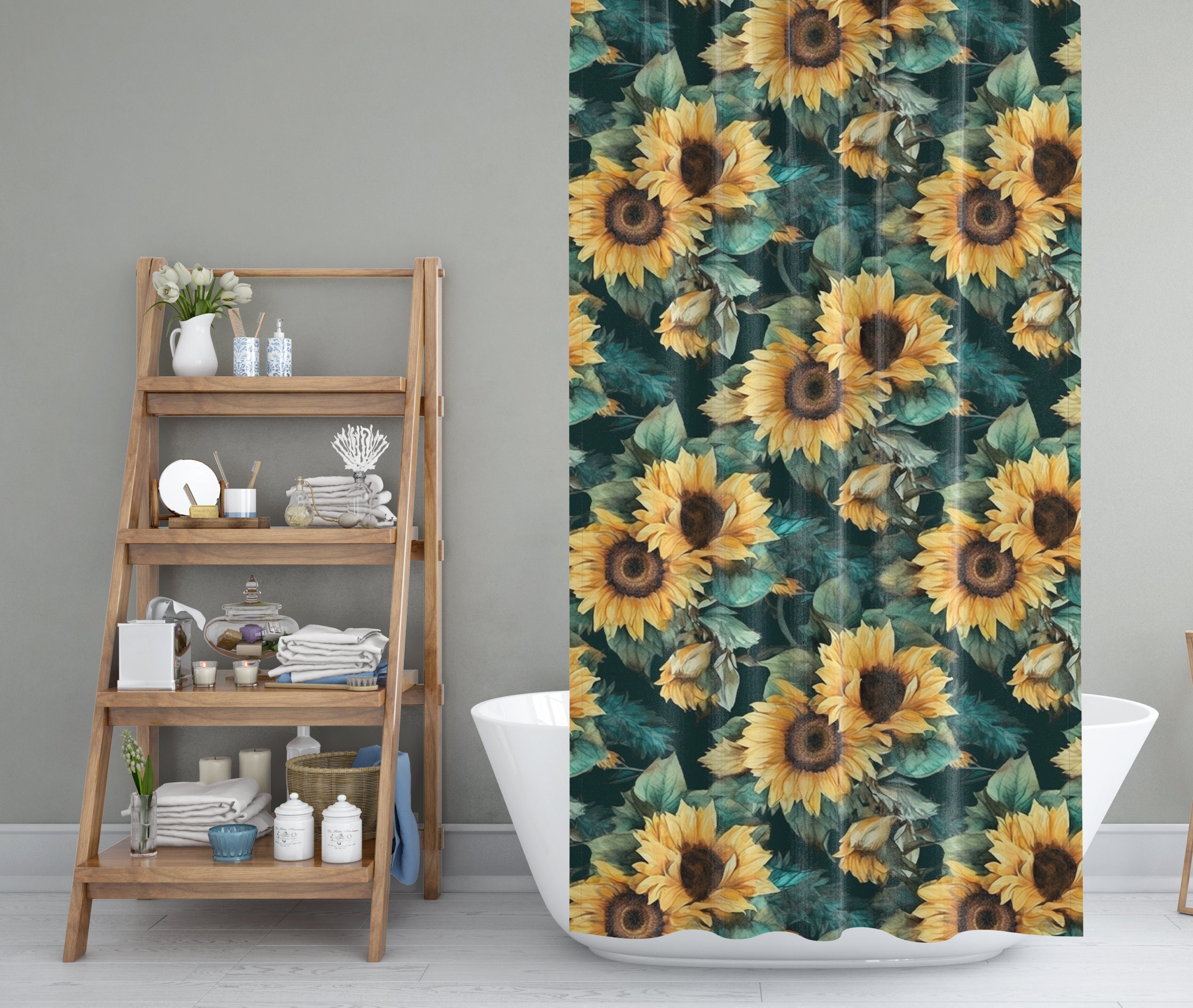 Sunflower Digital Paper | 12 Seamless Floral Prints (12x12, 300 DPI) - Etsy