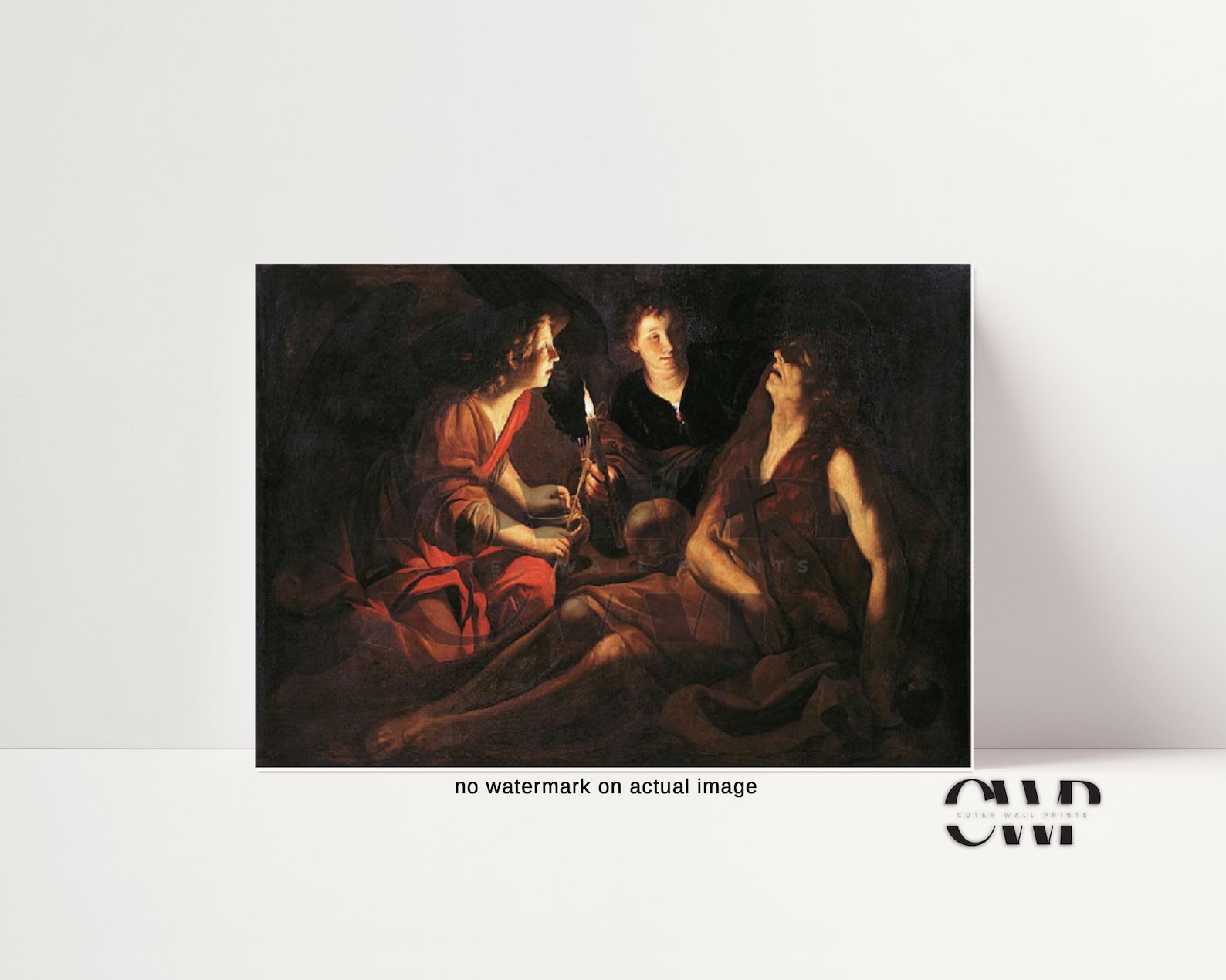 Death of Mary Magdalene, Catholic Fine Art, Catholic Saint Art, St Mary ...