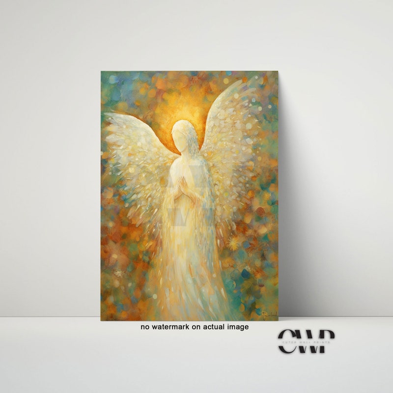 Angel Print - Etsy