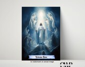 Jesus Welcome Home Heavens Gates Religious Gifts Wall - Etsy