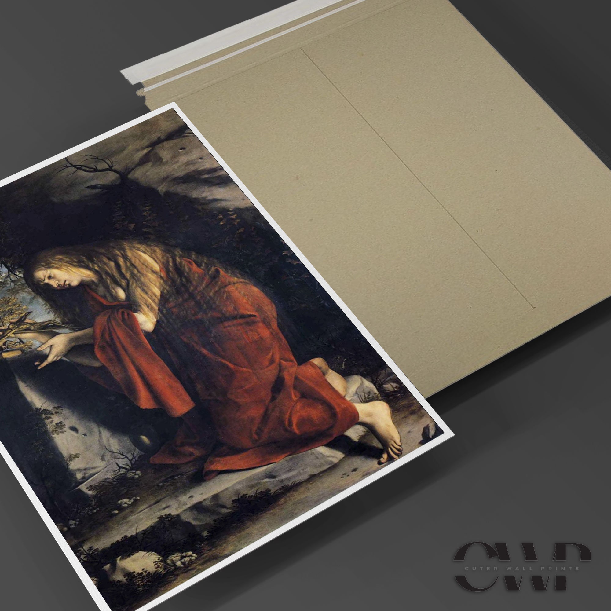 Saint Mary Magdalene in Penitence, Catholic Fine Art, Catholic Saint ...