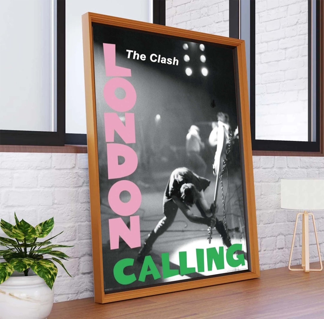 The Clash London Calling Poster - Etsy
