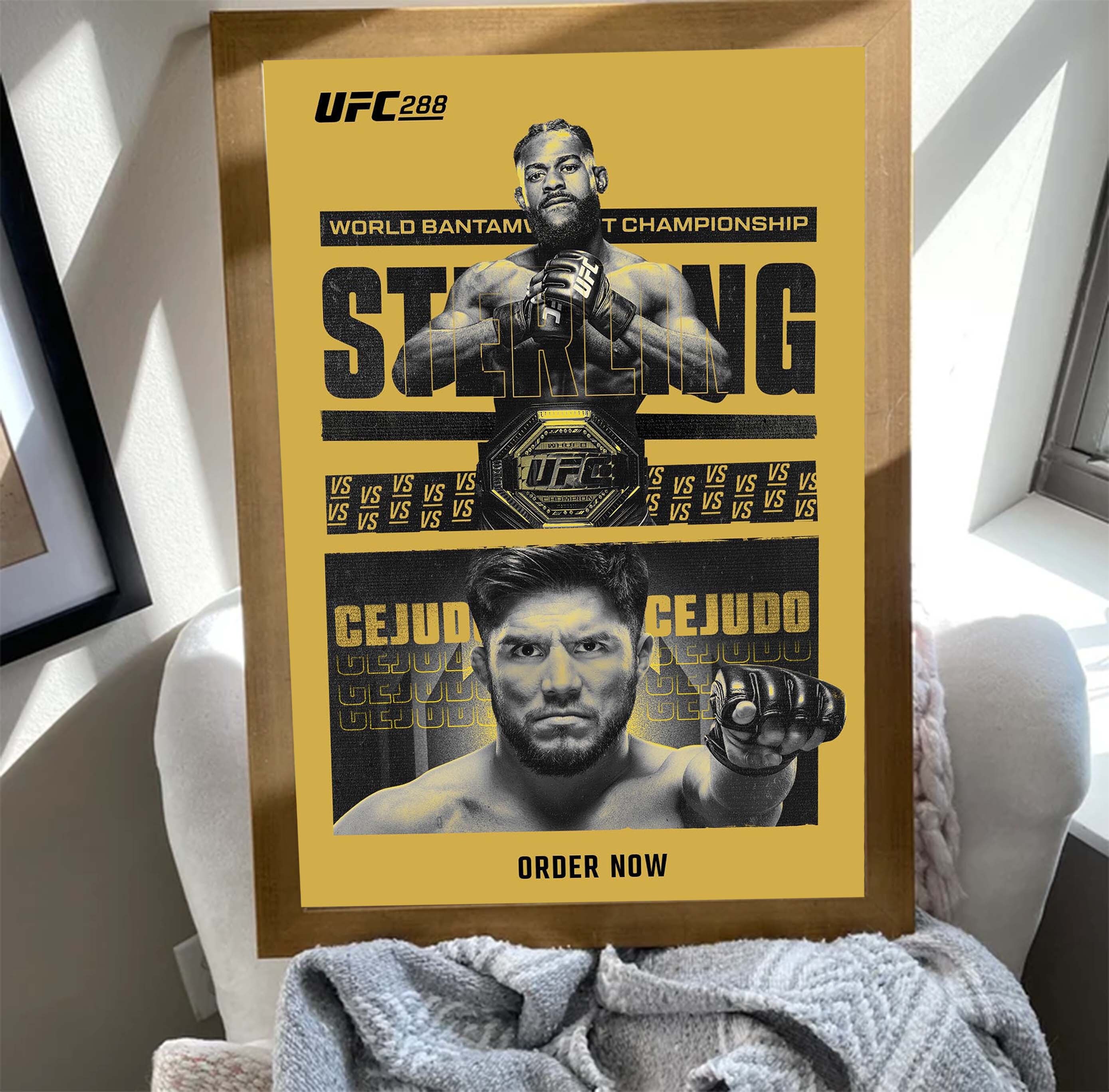 UFC 288 Sterling Vs Cejudo Event Poster sold by Guiding litagl | SKU ...