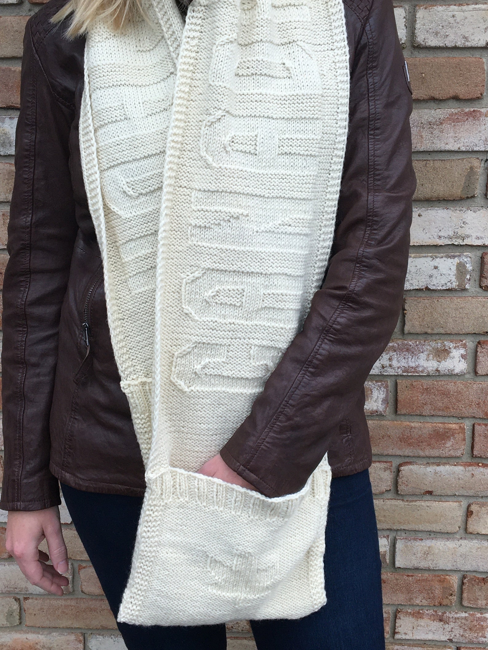 Canada Scarf Knitting Pattern - Etsy