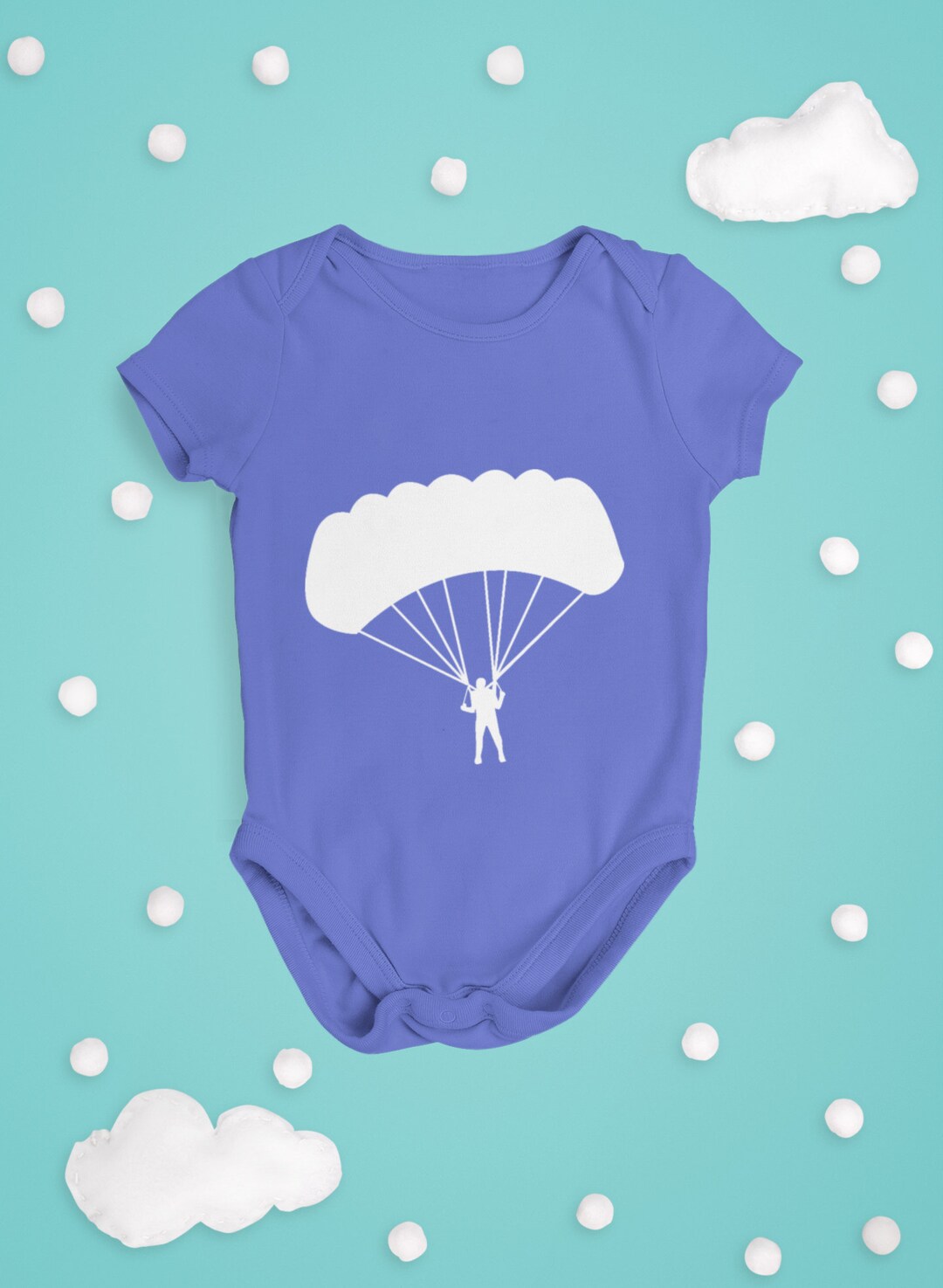 Skydive Baby Onsie Sieben Zellen Baldachin Skydiving Geschenk - Etsy.de